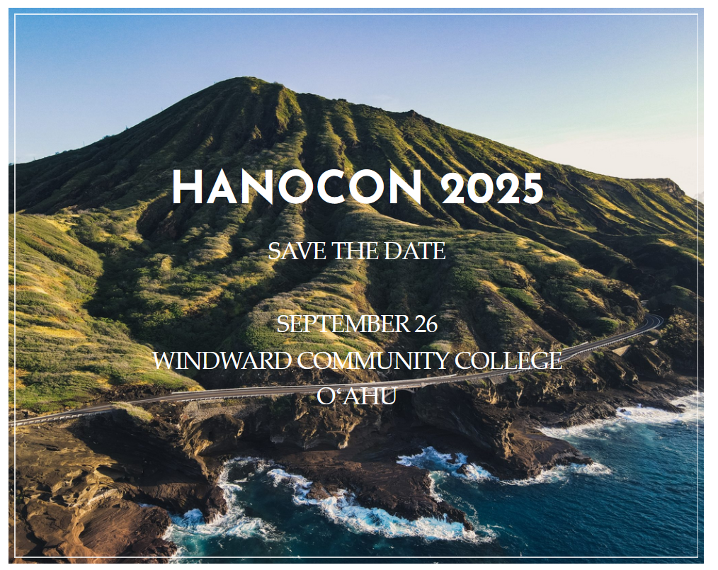 2025 HANOCON Exhibitor Form